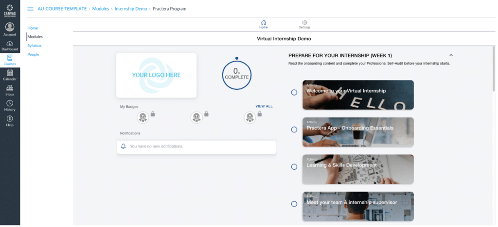How to embed Practera into Canvas - Practera